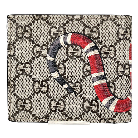 Gucci | Bags | Gucci Gg Supreme Snake Wallet Tan | Poshmark